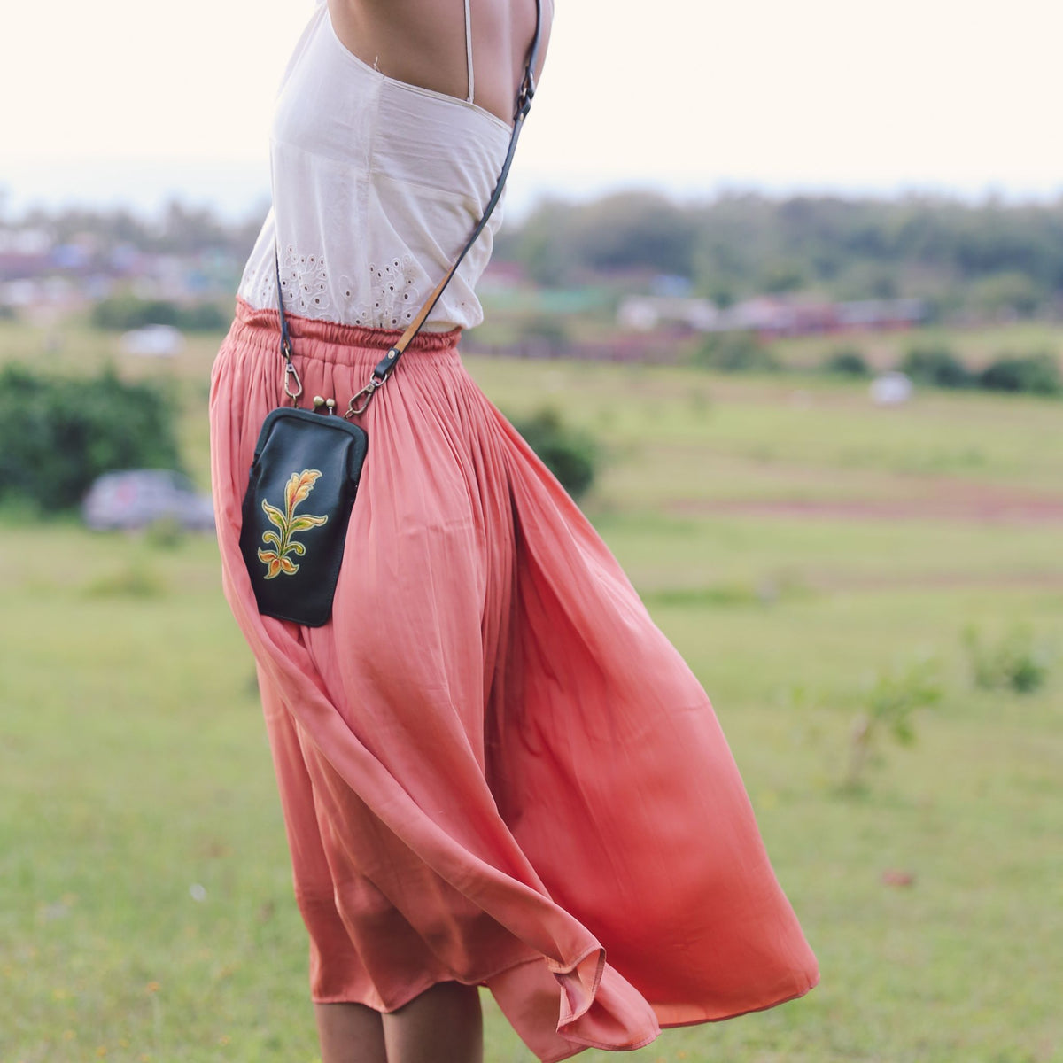 "Baagh" SLING - Green – Swarang Designs