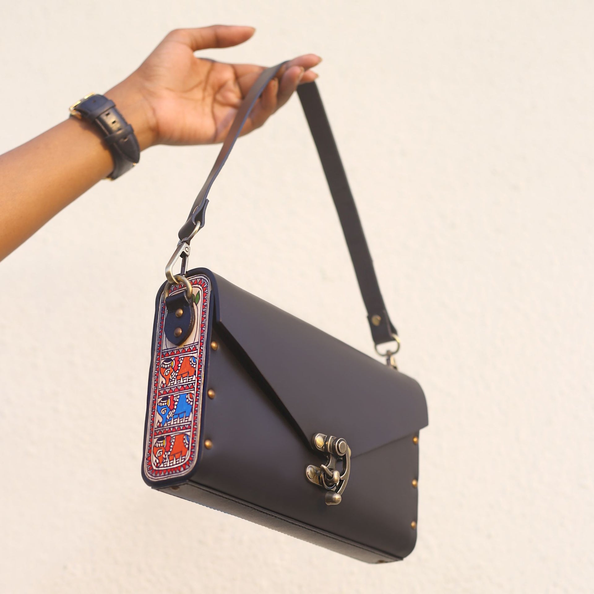 Harness Sling Bag - Black – Swarang Designs