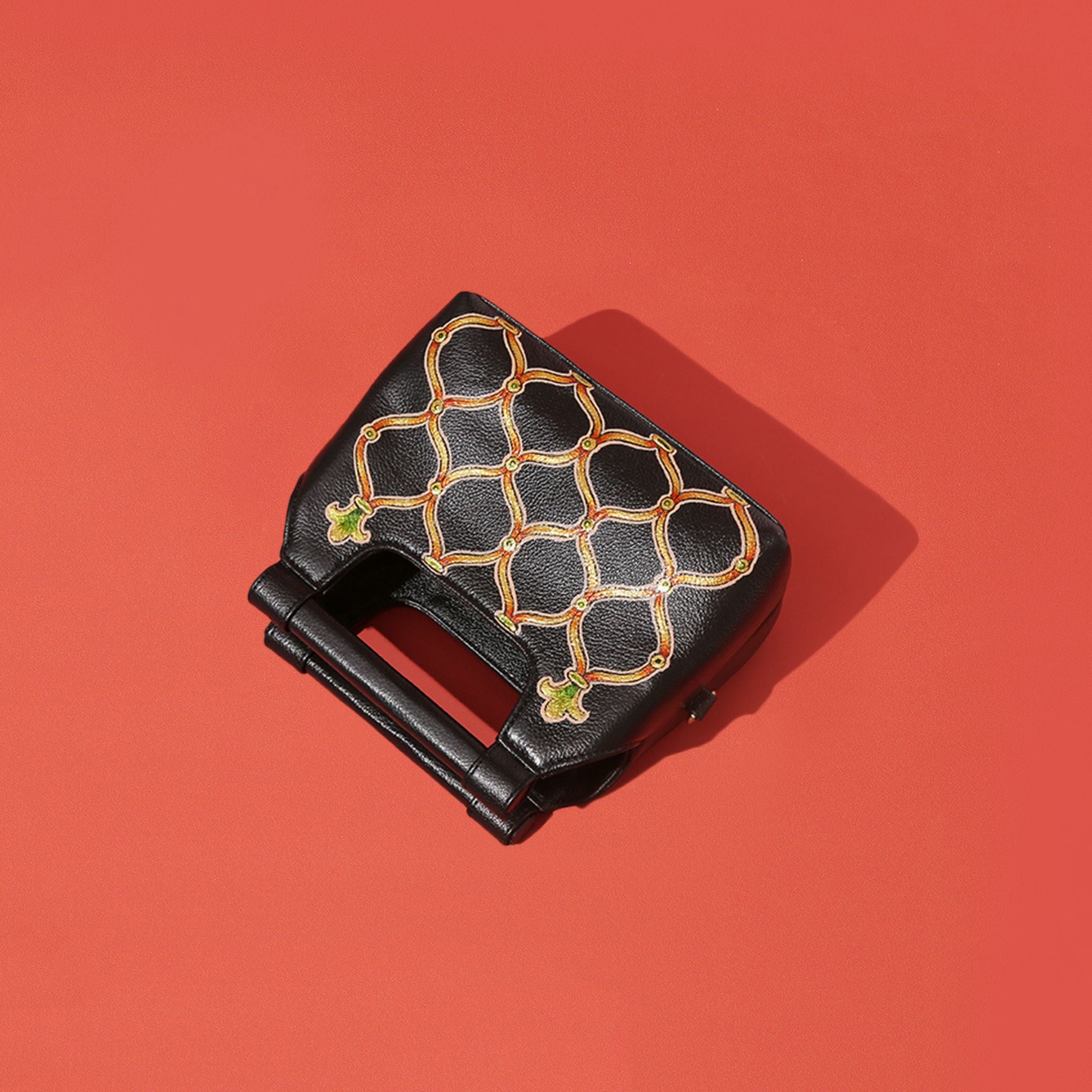 “Nargis” HANDHELD SLING – Black – Swarang Designs